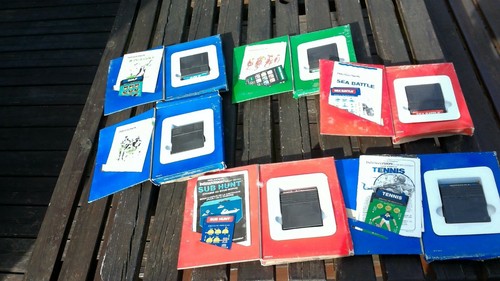 en boite-LOT 6 JEUX MATTEL INTELLIVISION-tennis/soccer/sub hunt/sea battle/golf. | eBay