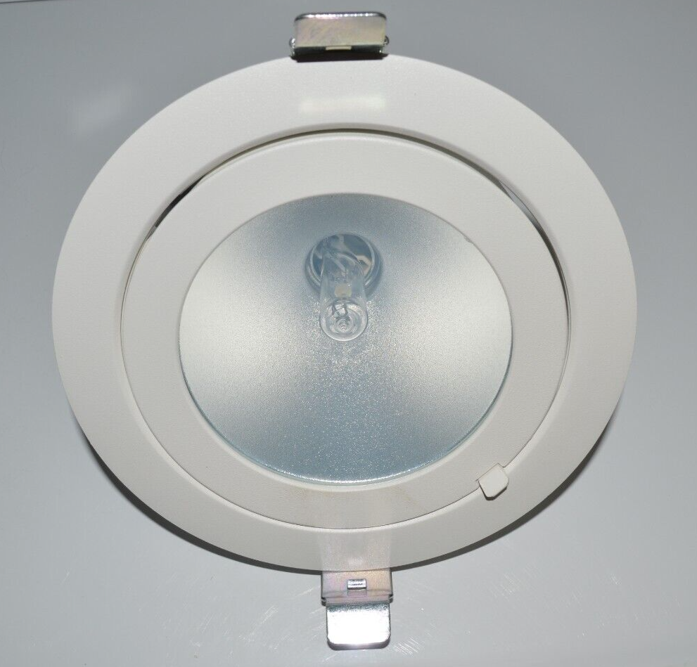 Nordic Light AB 169-35/39E Recessed HID Adjustable Luminaire Downlight White NEW | eBay