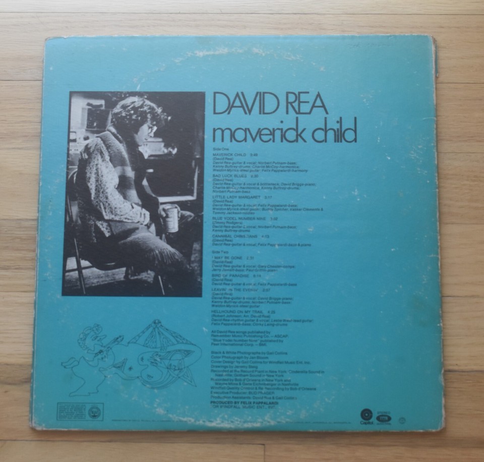 David Rea Maverick Child Capitol Records 1969 Gatefold 12" LP | eBay