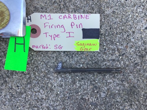 M1 Carbine Saginaw Gear Firing Pin USGI CAR30-140 | eBay