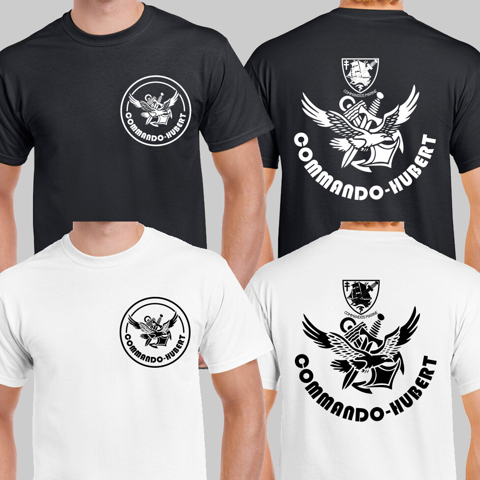 Commando Hubert Logo French President Emmanuel Macron 2l Meets