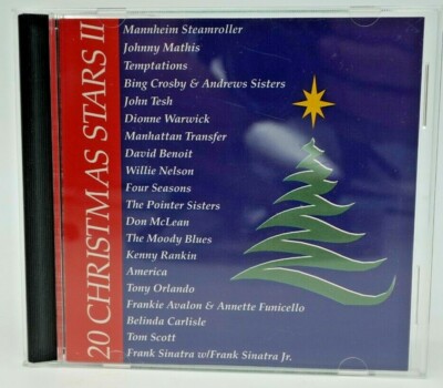 20 CHRISTMAS STARS II - Mannheim Steamroller/Temptations/Willie Nelson ...
