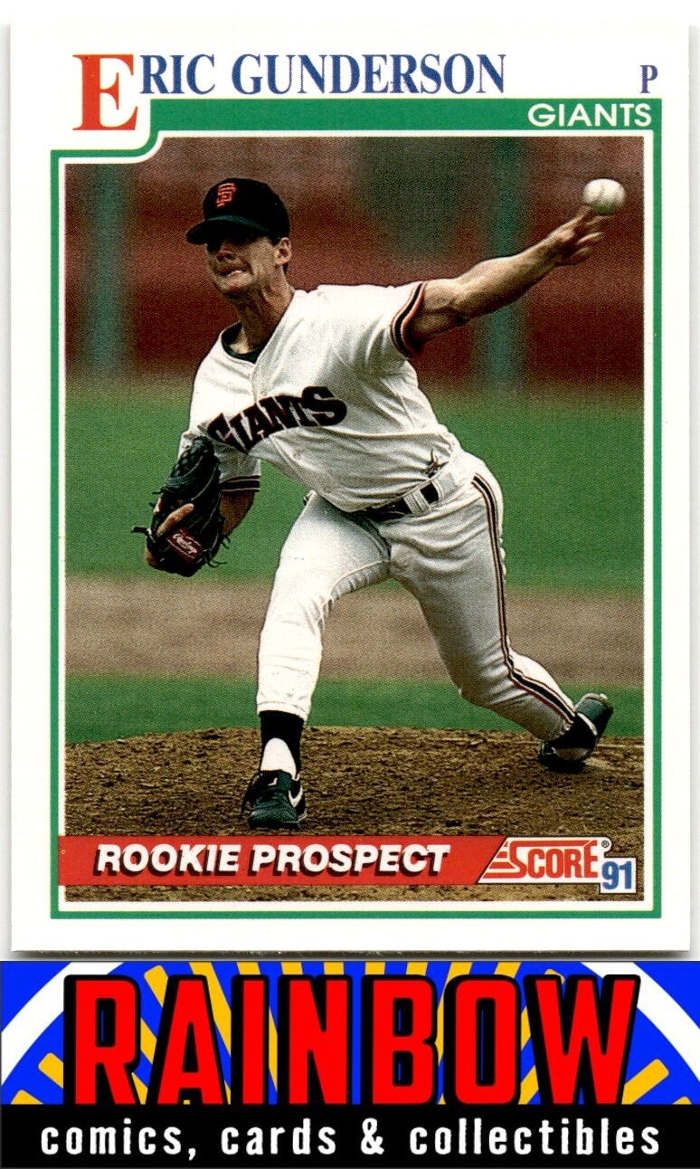 1991 Score #744 Eric Gunderson | eBay