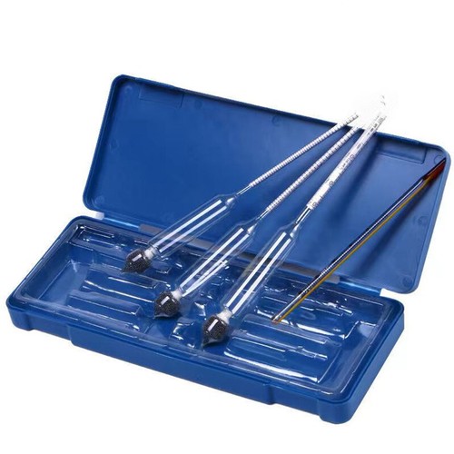 Alcohol Hydrometer Proof & Tralle Distilled Wine Tester Spirit Scale 0 ...