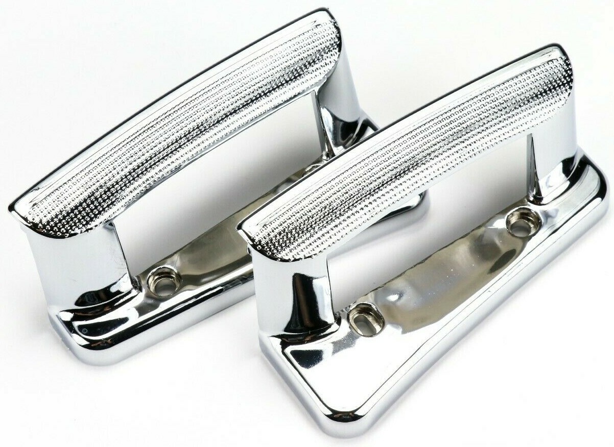 2005 - 2013 Corvette Exterior Door Handles Pulls Chrome Pair Set C6 NEW ...