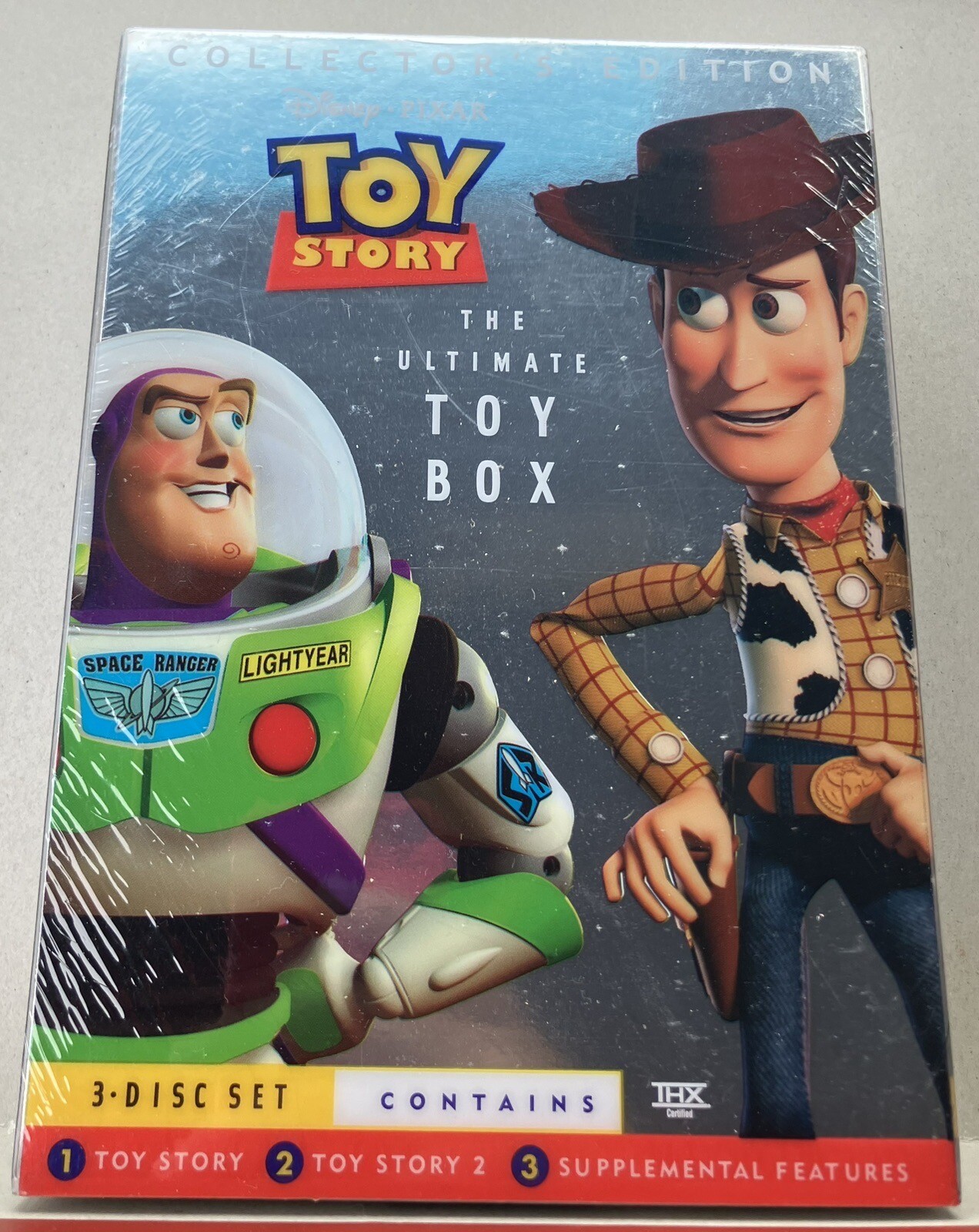 Toy Story/Toy Story 2 3-Disc Ultimate Toy Box Collectors Edition DVD ...
