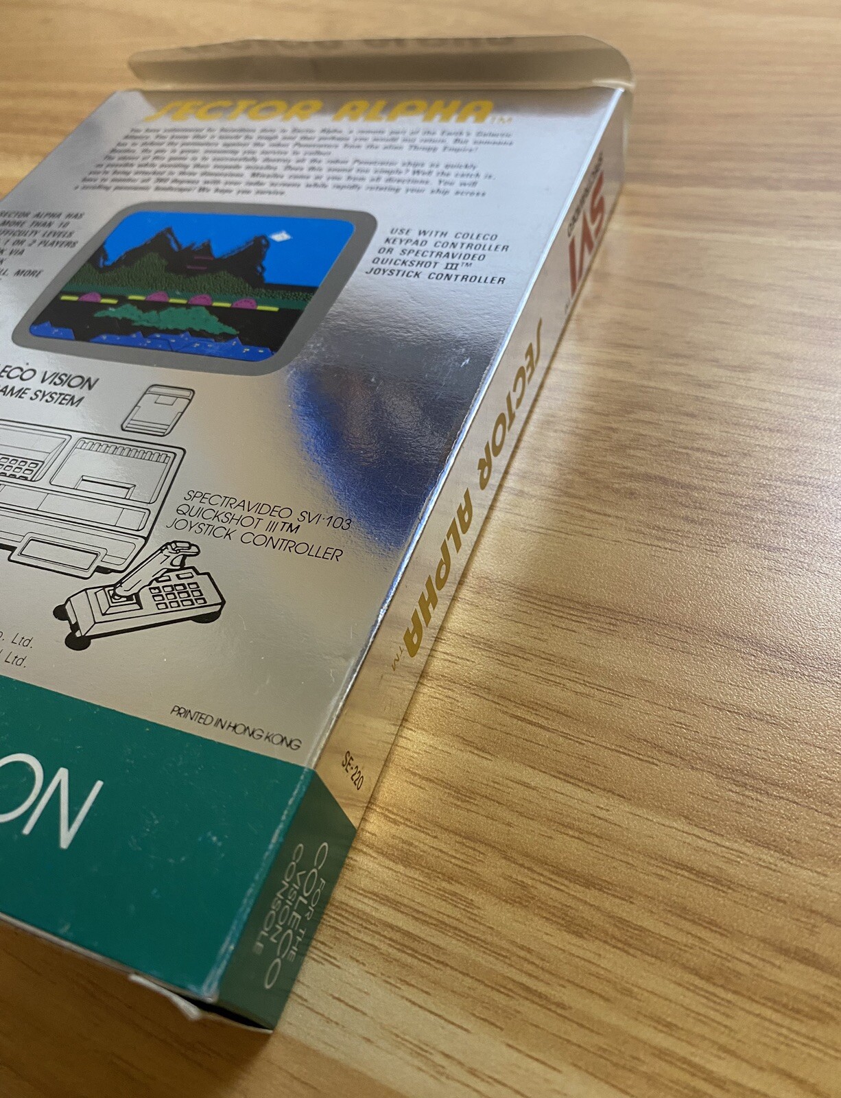 Sector Alpha (ColecoVision) Complete In Box W/ Manual TESTED WORKS ...