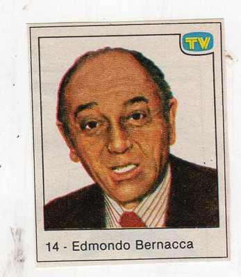 figurina - TV SORRISI E CANZONI - numero 14 EDMONDO BERNACCA | eBay