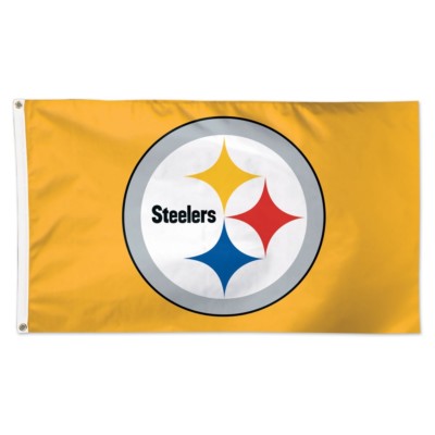 PITTSBURGH STEELERS LOGO 3'X5' YELLOW DELUXE FLAG BRAND NEW WINCRAFT | eBay
