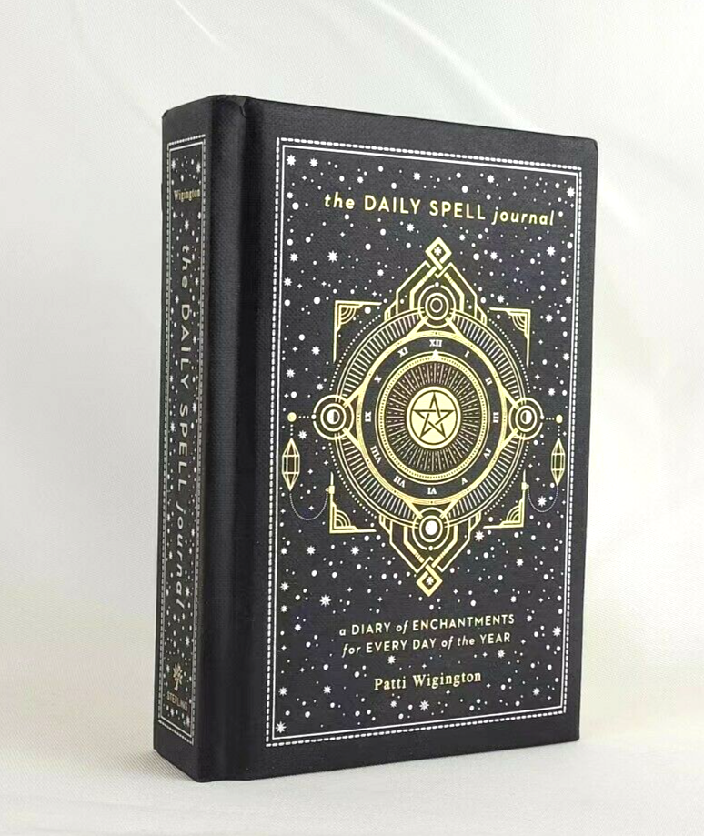 THE DAILY SPELL JOURNAL Patti Wigington Deluxe Guided with Ribbon ...