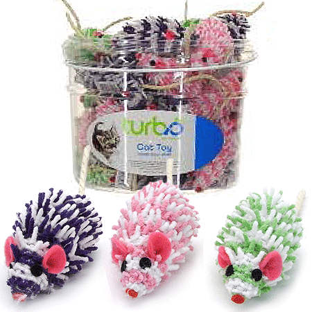 Mop Mice Cat Toys- 3 Mop Mice | eBay Australia