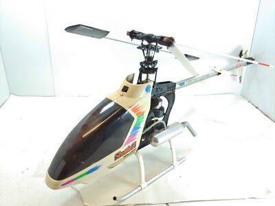 *RARE* Hirobo Shuttle Z Huge Nitro RC Helicopter Vintage - Used ...