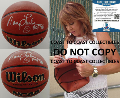 Nancy Lieberman Old Dominion Phoenix Mercury signed NCAA basketball BAS ...