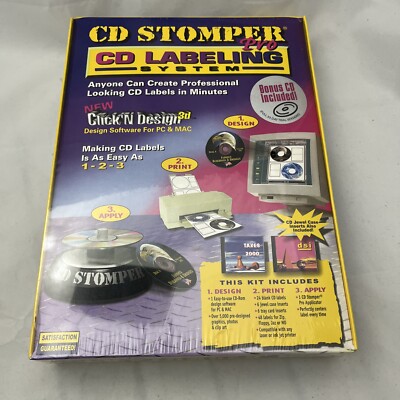 CD, DVD & Disk Labels - Cd Stomper Pro