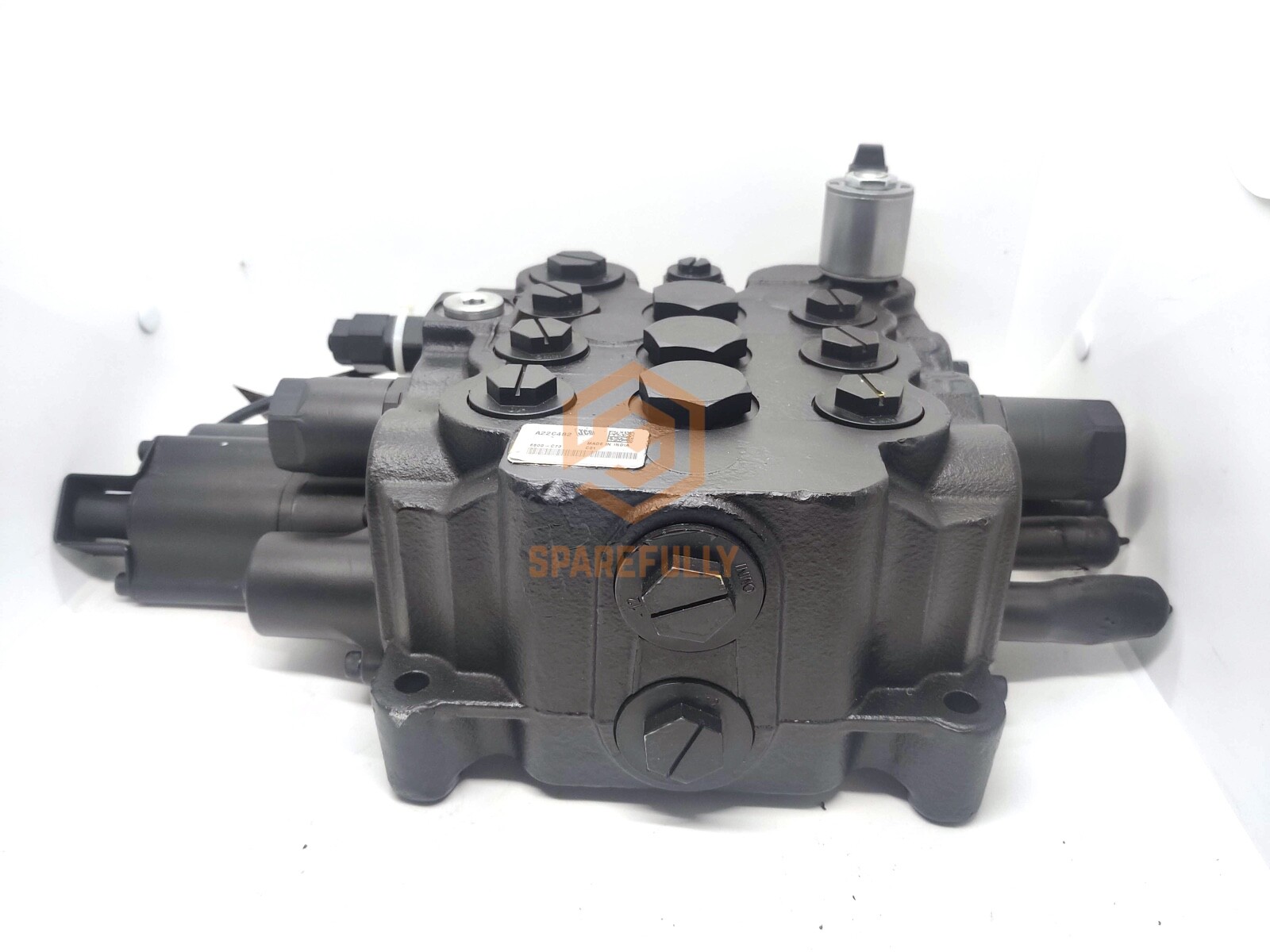 BACKHOE JCB GENUINE HUSCO 3 SPOOL VALVE BLOCK WITH SPOOL 25/221129 | eBay