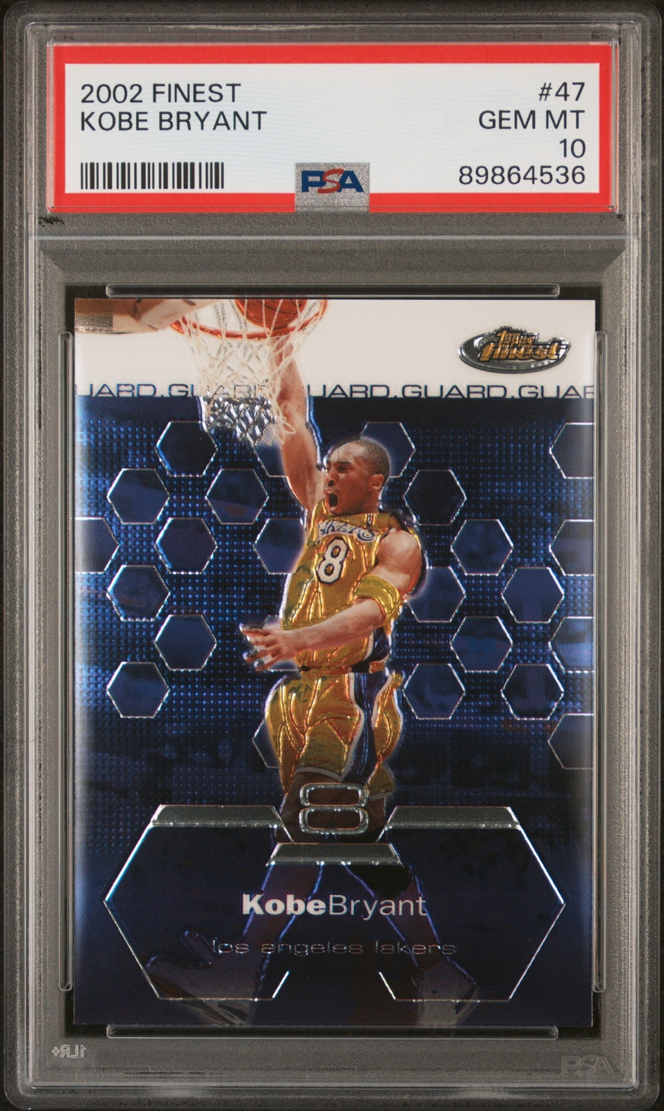 2002 FINEST #47 KOBE BRYANT PSA 10 | eBay