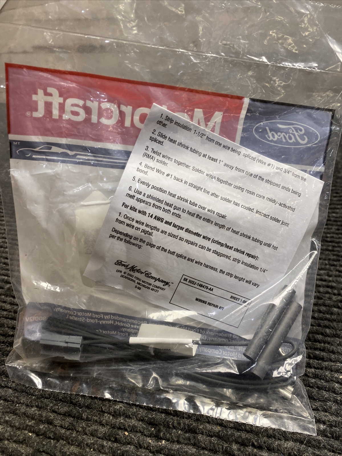 Genuine Ford NU2Z-14S411-GA Wire ASY (WPT-1702) | eBay