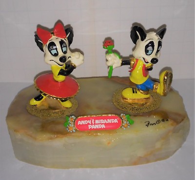 Andy and Miranda Panda Walter Lantz Ron Lee limited sculpture casting ...