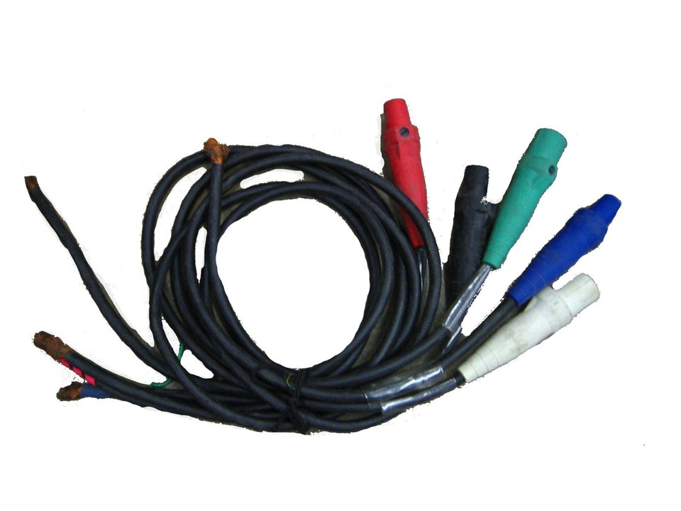 GENERICO CAM LOK 4/0 EISL POWER /GENERATOR CABLE 400 AMP 5ft: TAILS ...