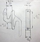 Vogo 4674777 Truth Casement Window Locking Handle Lock 1 Brown 557031 ...