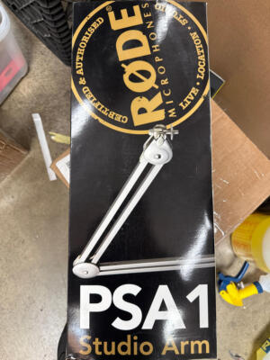 RODE PSA1 Swivel Mount Studio Microphone Boom Arm 698813001057| eBay