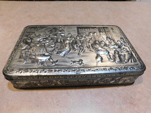 Vintage Belgium Metal Chocolate Box | eBay