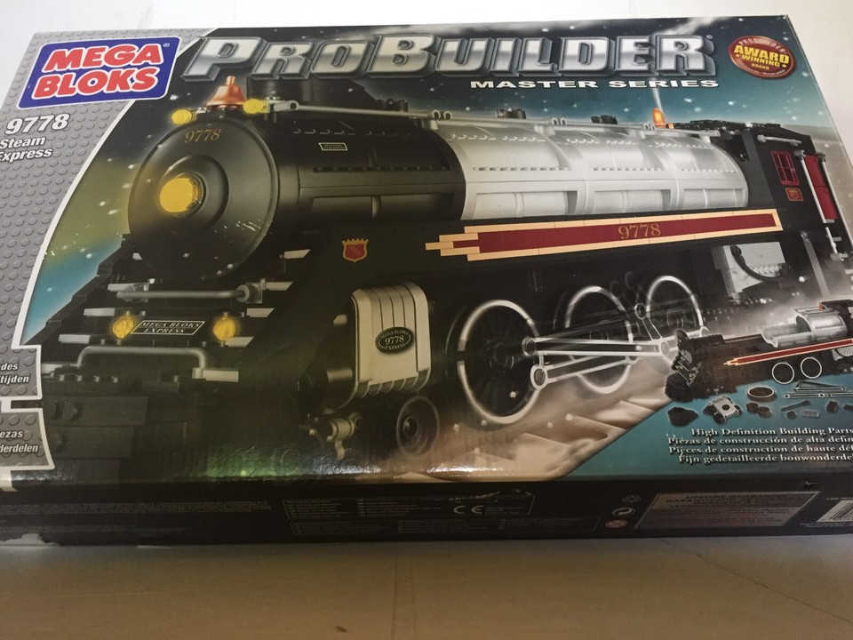 MEGA BLOKS PRO BUILDER Model 9778 STEAM EXPRESS | eBay