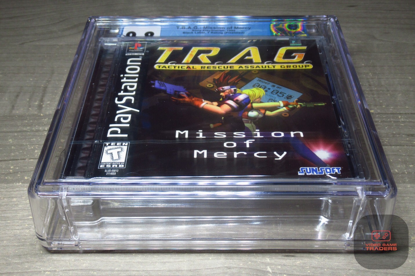 CGC 9.8 A+ - TRAG, T.R.A.G.: Mission of Mercy (PlayStation 1, PS1 1999 ...