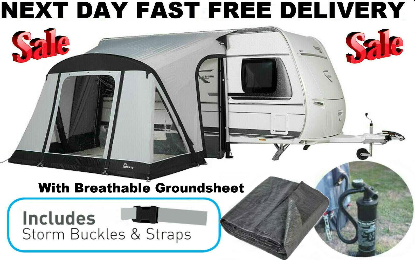 Dorema Starcamp Quick & Easy 385 AIR Inflatable Porch Awning New 2025 ...
