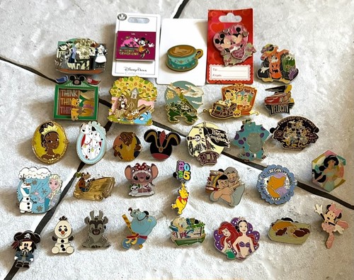 Lot of 32 authentic Disney pins. Includes some Limited Edition pins | eBay
