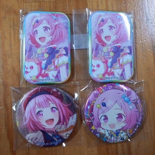 Proseka Otori Emu Can Badge Set Of 4 | eBay