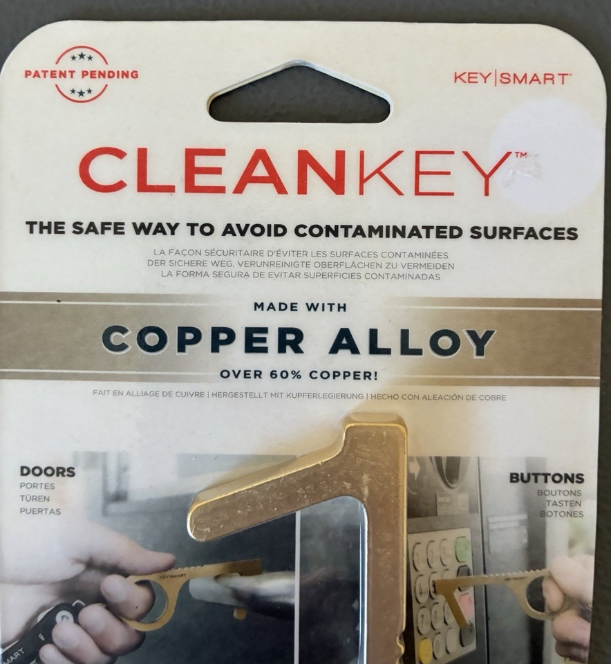 CLEANKEY KEY SMART Copper Alloy Keys 6 PACK (NEW) | eBay