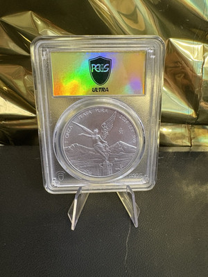 2024 1 ONZA SILVER LIBERTAD PCGS MS70 GOLD RUSH ULTRA BREAKS LABEL | eBay