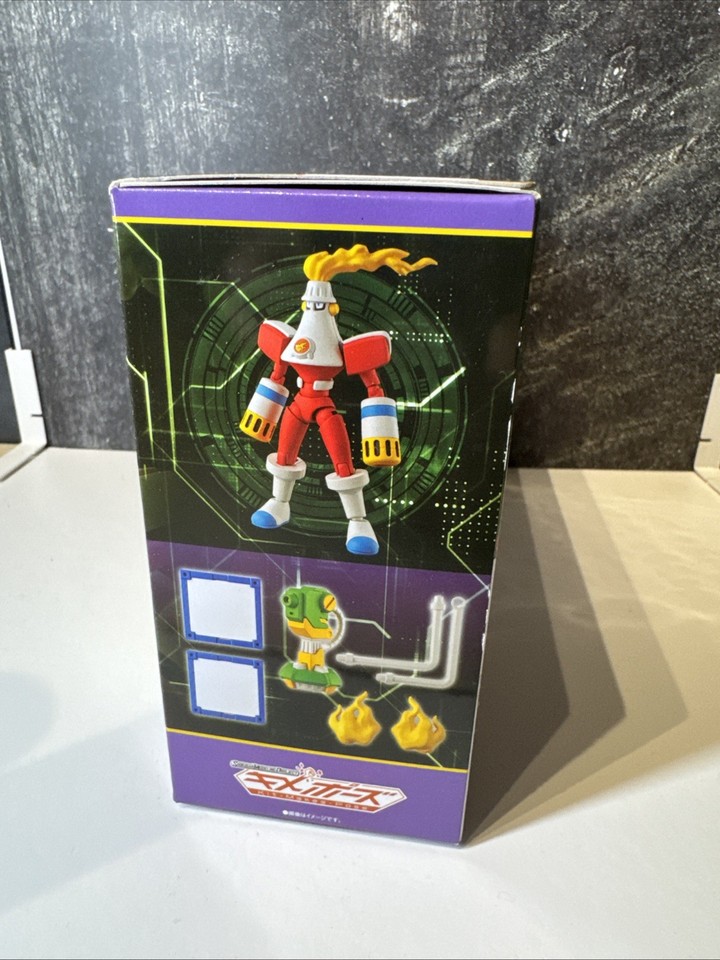 Bandai Shokugan SMP Kit Mega Man EXE 04 Fireman & Canodumb Model Kit | eBay
