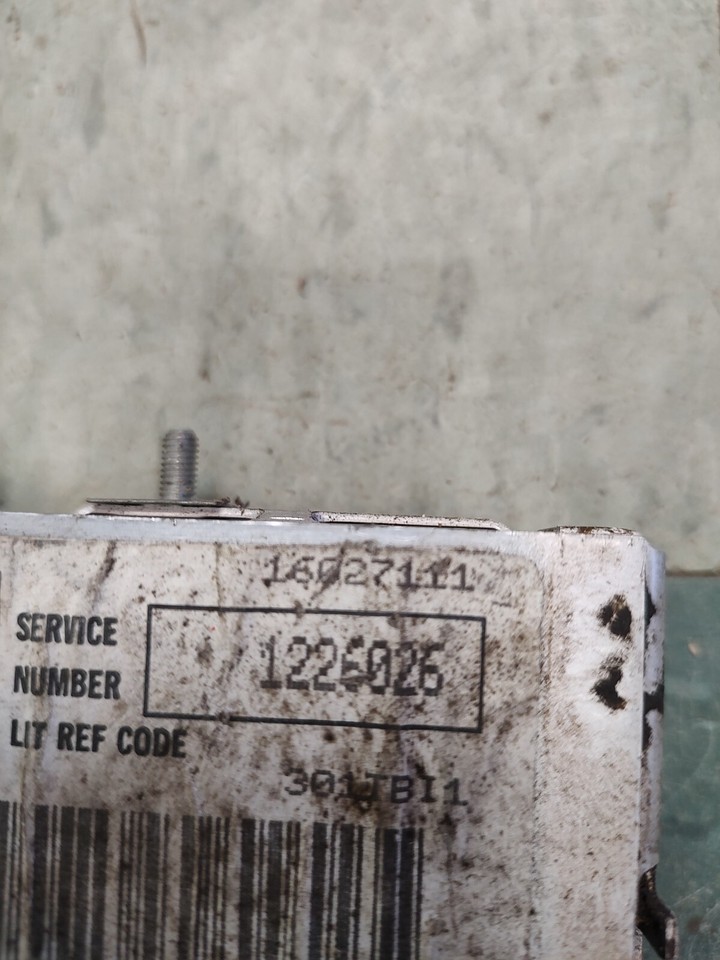 1984 Chevrolet Corvette 5.7 ECU 1226026 ECM PCM Engine Control Module ...