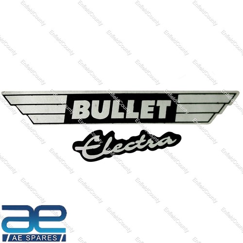 FOR ROYAL ENFIELD BULLET ELECTRA LOGO STICKER DECALS PAIR SIZE ...