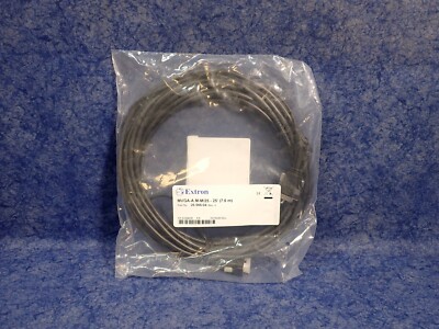 NEW Extron 26-566-04 MVGA-A Male-Male 15-pin HD Micro HR w/ Audio ...