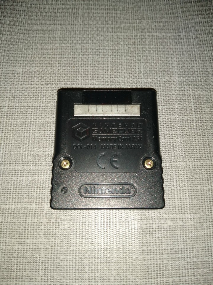 Official Nintendo Memory Card for GameCube - Black 45496950583| eBay