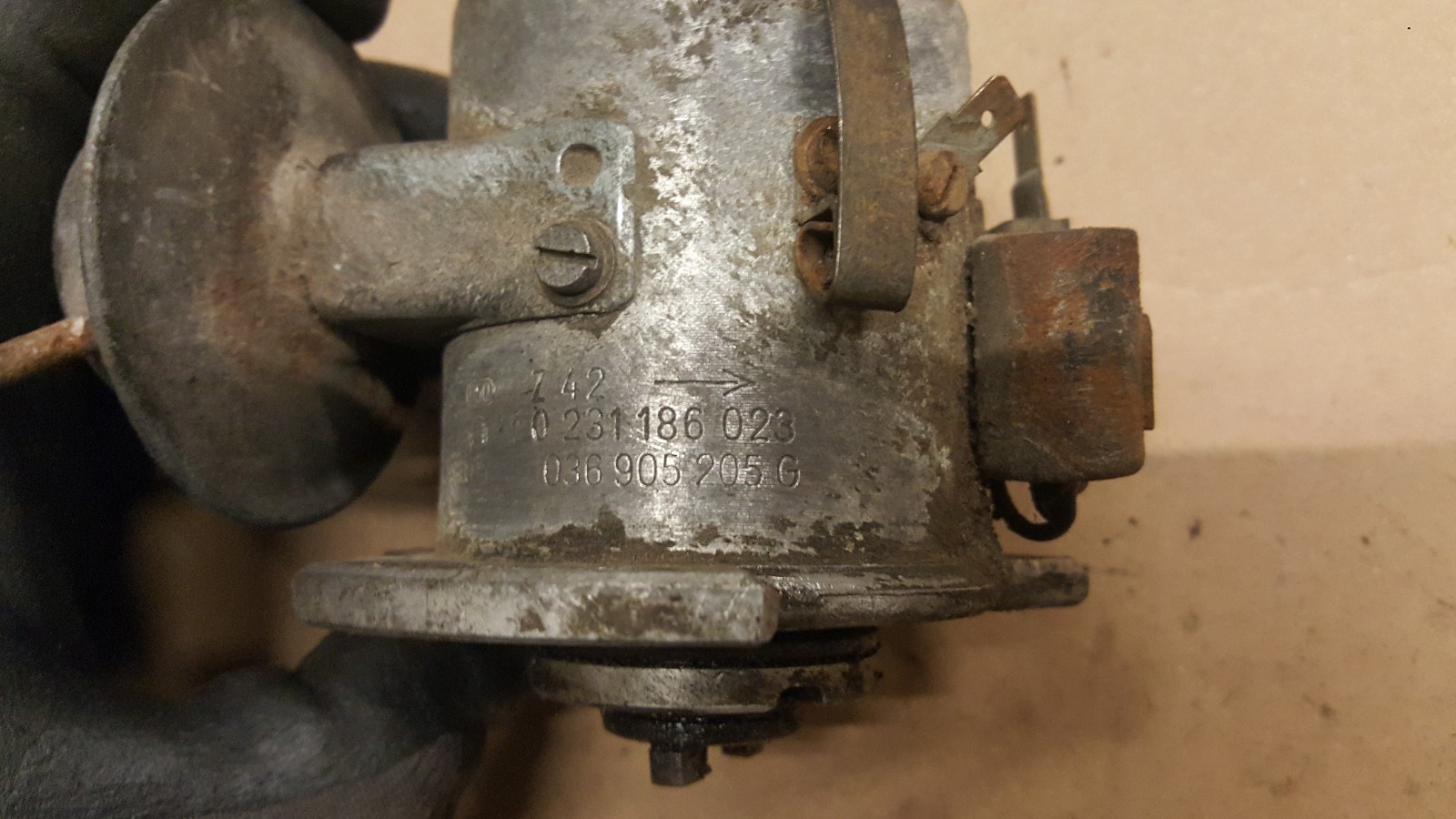 VW GOLF JETTA MK1 GOLF MK2 POLO 1.1 1.3 ENGINE DISTRIBUTOR 036905205G ...