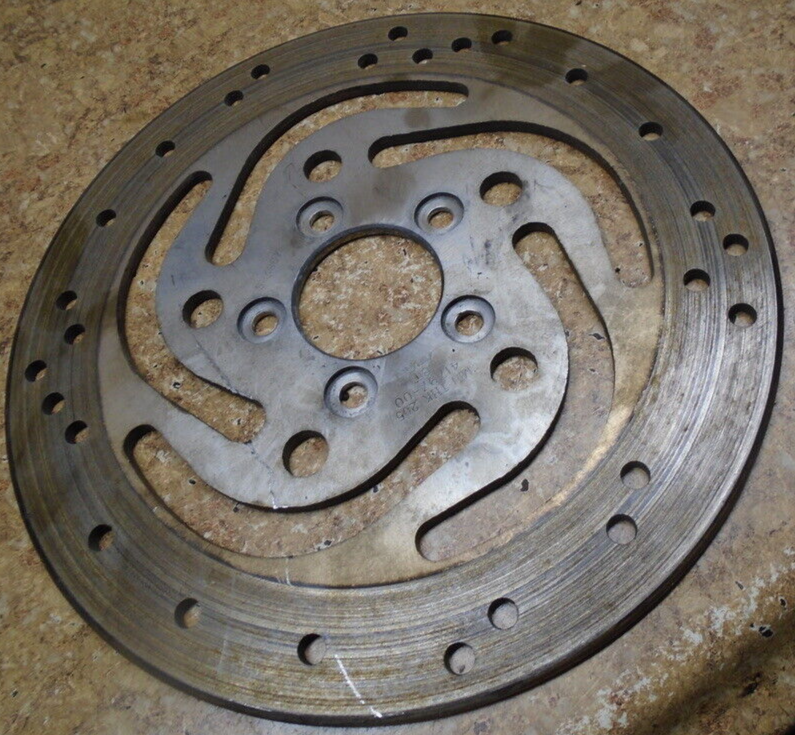 2004 Harley Davidson FLHR1 Road King Rear Back Disk Brake Rotor Wheel ...