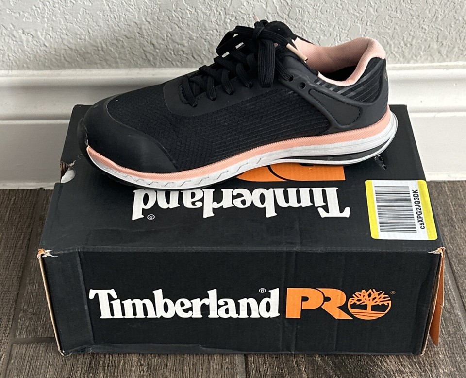 Timberlan Pro DriveTrain Composite Toe Black Work and Safety Shoes ...