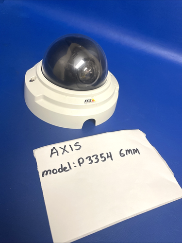 **WORKING** AXIS P3354 6MM Dome IP Security Camera | eBay