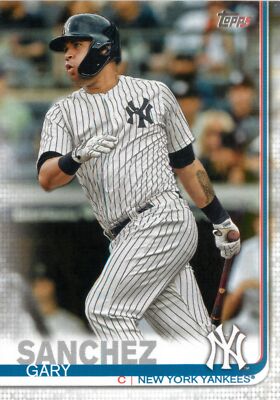 Gary Sanchez 2019 Topps Series 2 Baseball MLB Base Card #353 New York ...