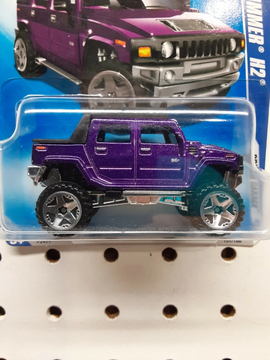 Purple Hummer H2