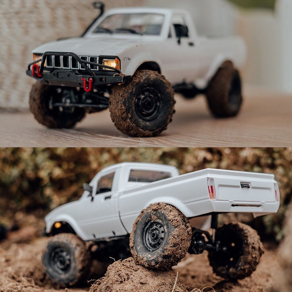 RC Truck C24 1:16 4x4 4WD Scale Crawler Pickup Off Road RTR Car Ready ...