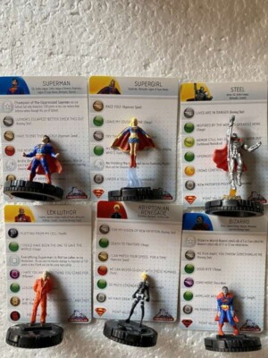 Heroclix The Brave and the Bold starter set figures (6 figures) super ...