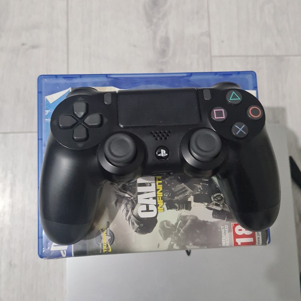 PS4 Slim 500gb - Rare Gray Console Bundle GTA 5 +8 Games Fan is quiet ...