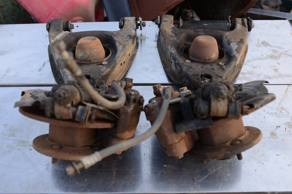 MG MIDGET, AUSTIN HEALEY BUGEYE SPRITE DISC BRAKE CONVERSION CORE SET ...