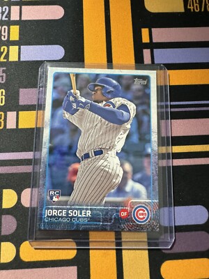 2015 Topps Opening Day Baseball Card #25 Jorge Soler RC Chicago Cubs | eBay