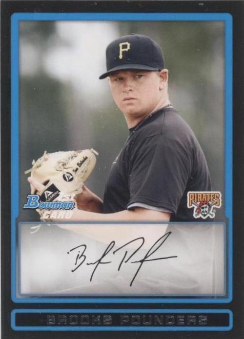 2009 Bowman Draft Picks & Prospects - Prospects Brooks Pounders #BDPP11 ...